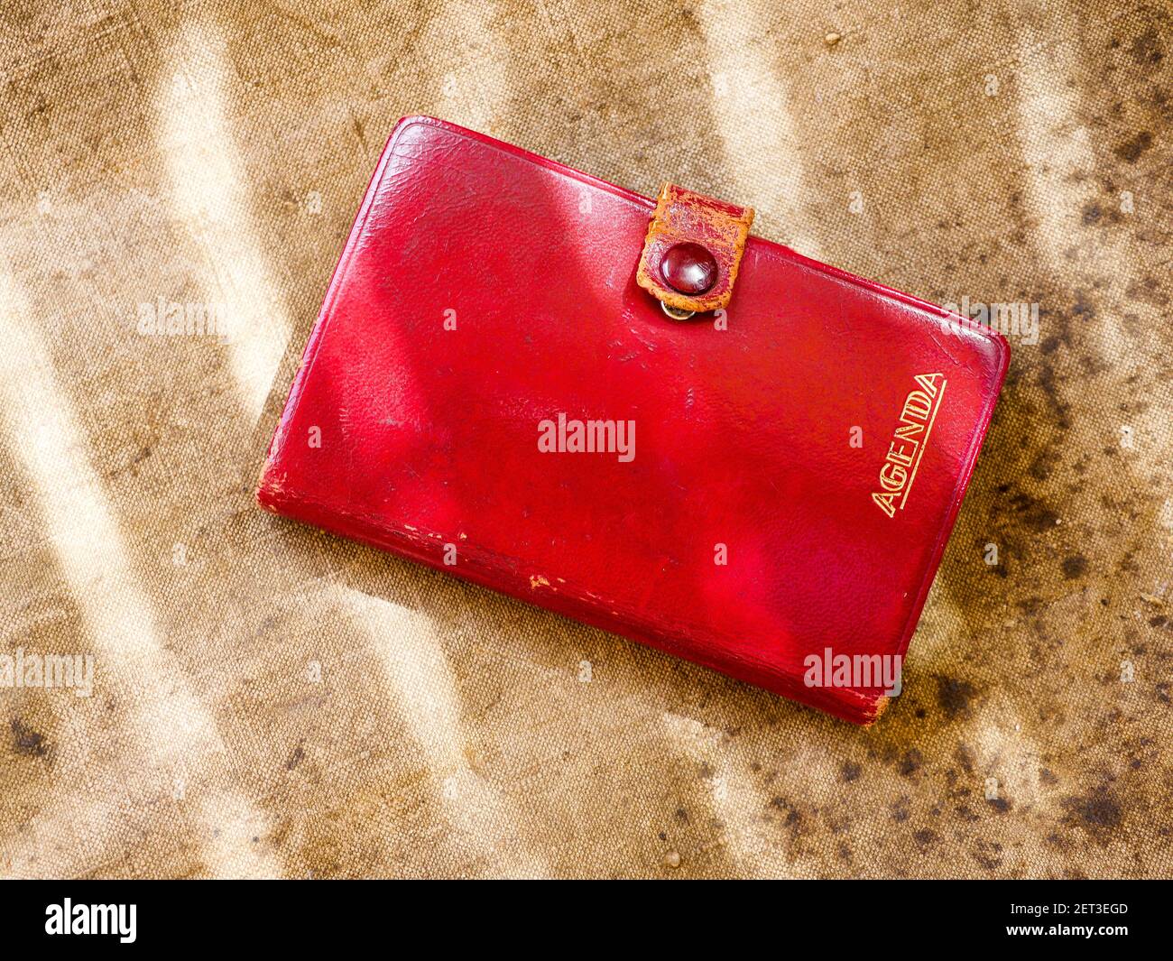 Vintage diary, France Stock Photo - Alamy