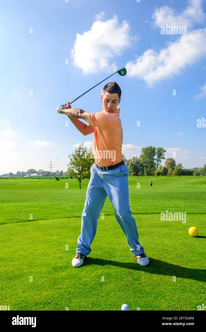 Swing golfer hi-res stock photography and images - Alamy