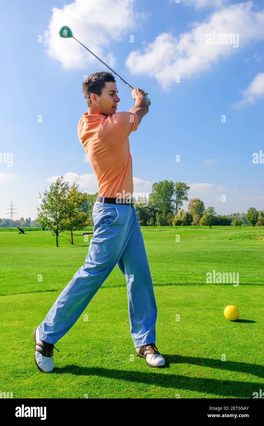 Swing golfer hi-res stock photography and images - Alamy