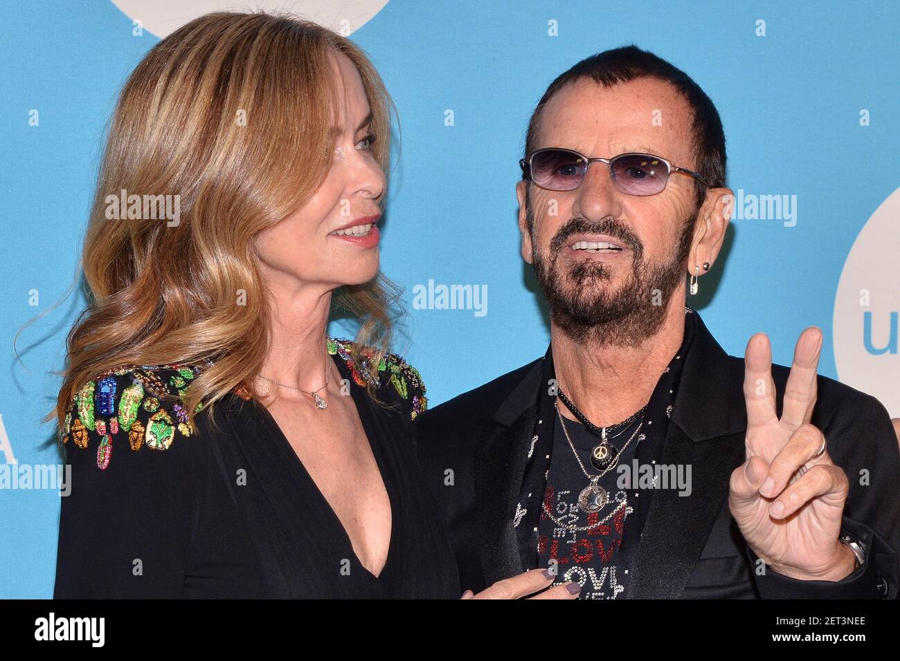 (L-R) Barbara Bach and Ringo Starr attend the UNICEF USA's 14th Annual ...
