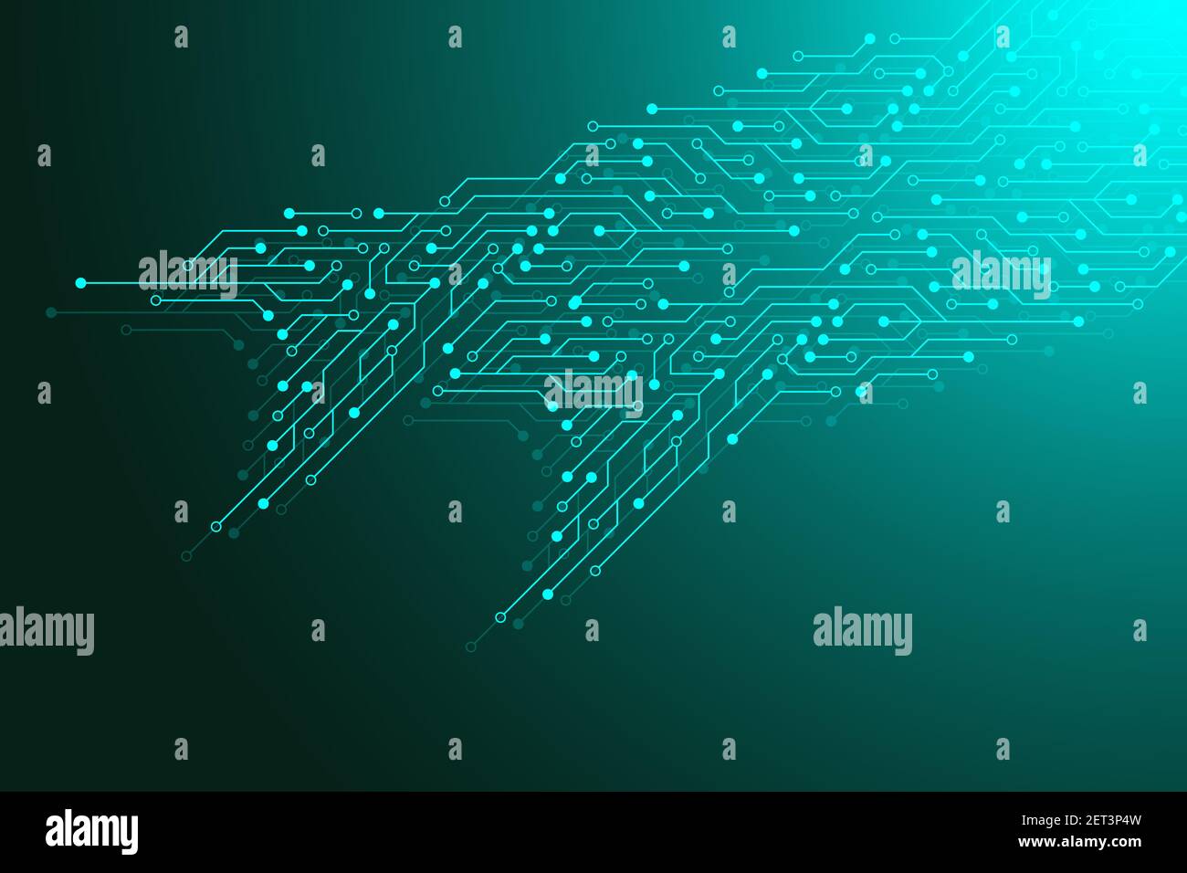 Computer motherboard background with circuit board electronic elements ...