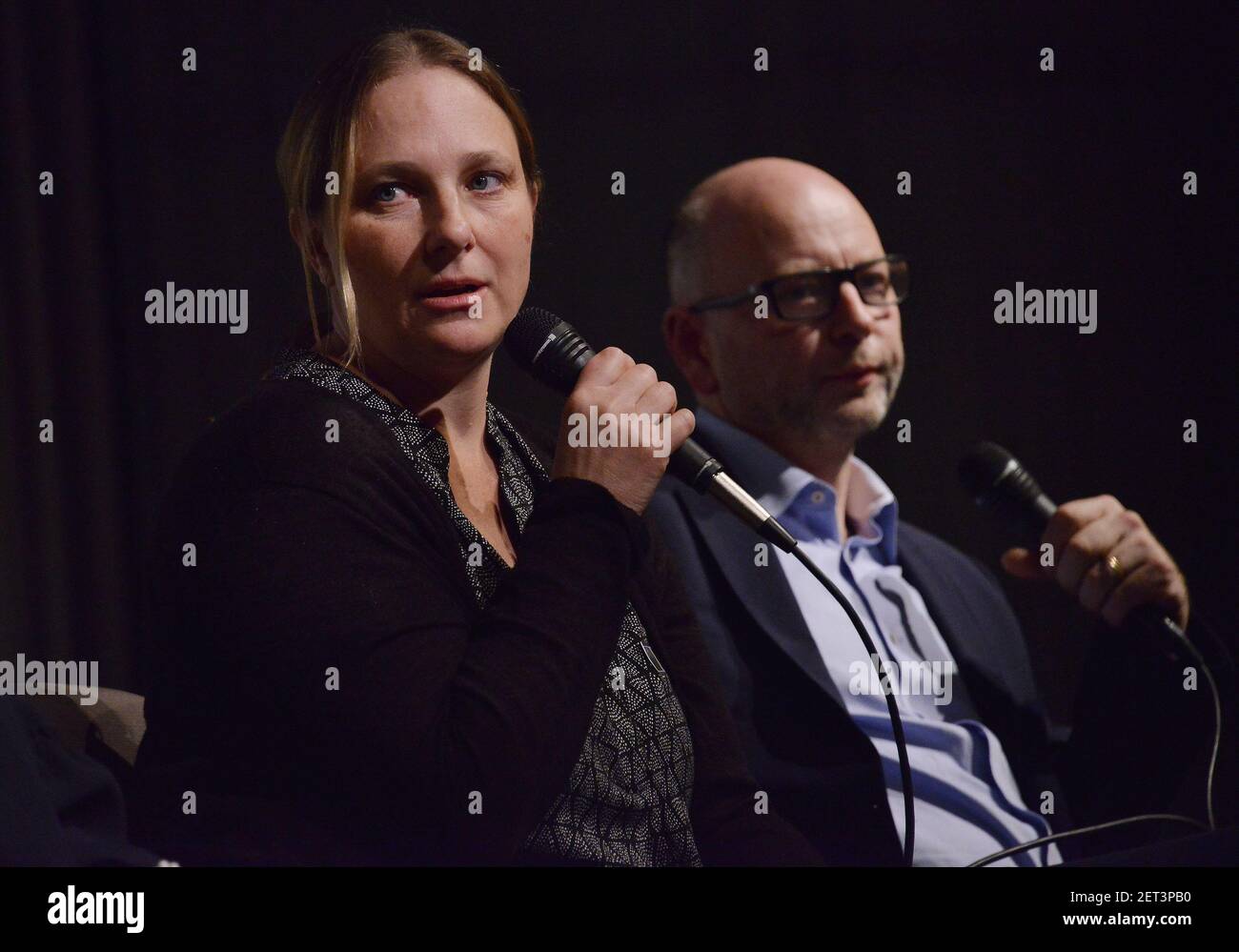 (L-R) Director Vanessa Roth and Producer Stephen D. Smith at "The Girl ...