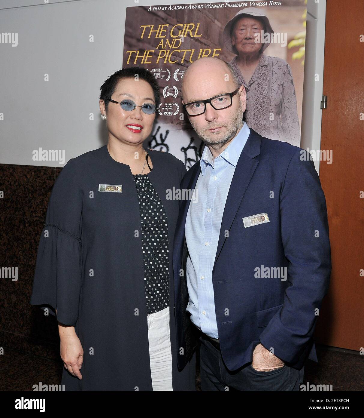 (L-R) Executive Producer Ceci Chan and Producer Stephen D. Smith at ...