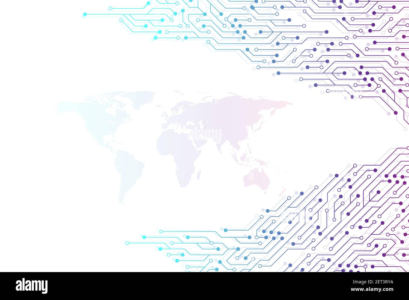 Computer motherboard background with circuit board electronic elements ...