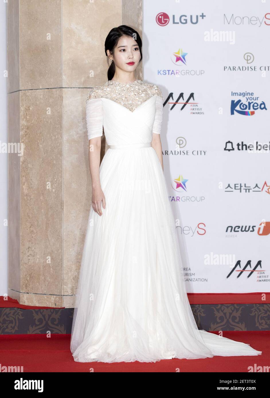 28 November 2018 - Incheon, South Korea : South Korean singer and actress IU (Lee Ji-Eun ...