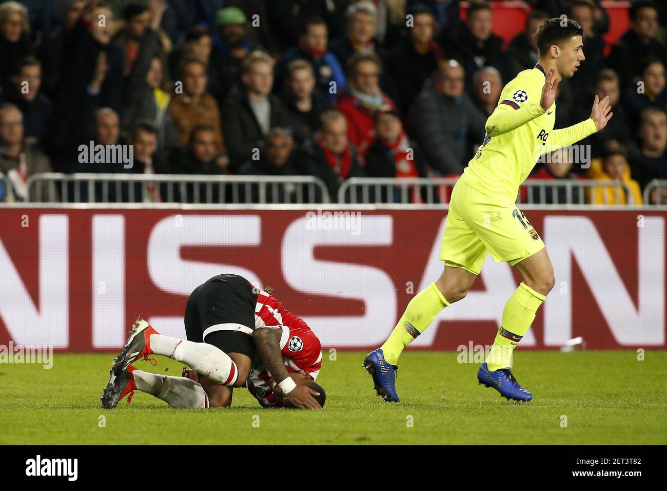 EINDHOVEN, Philips Stadium, PSV - Barcelona , football, Champions ...