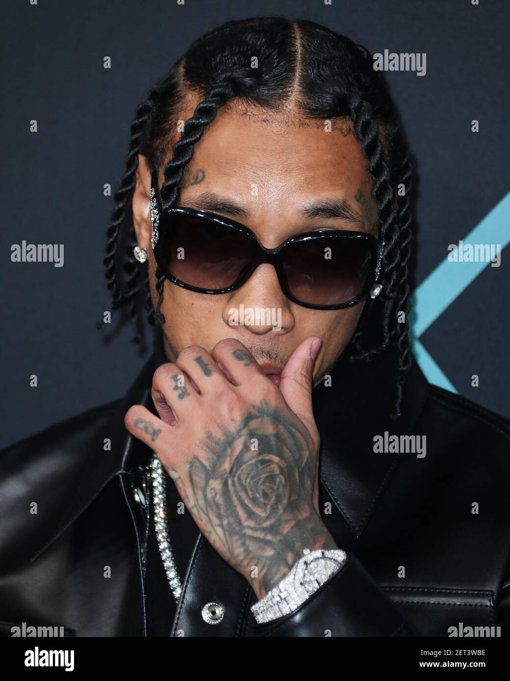 SANTA MONICA, LOS ANGELES, CA, USA - NOVEMBER 11: Tyga, Micheal Ray ...