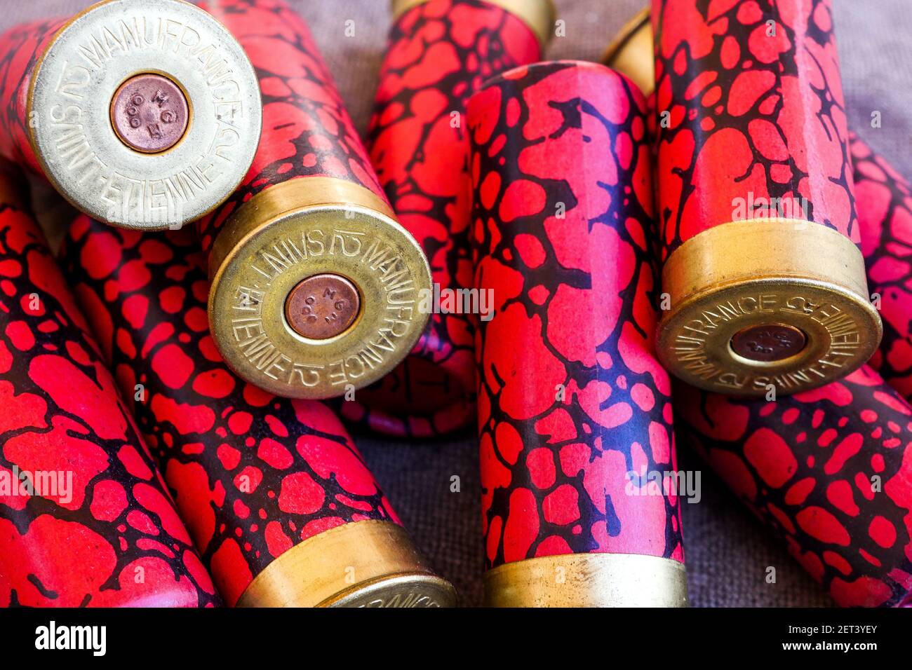 Shotgun cartridge, France Stock Photo - Alamy