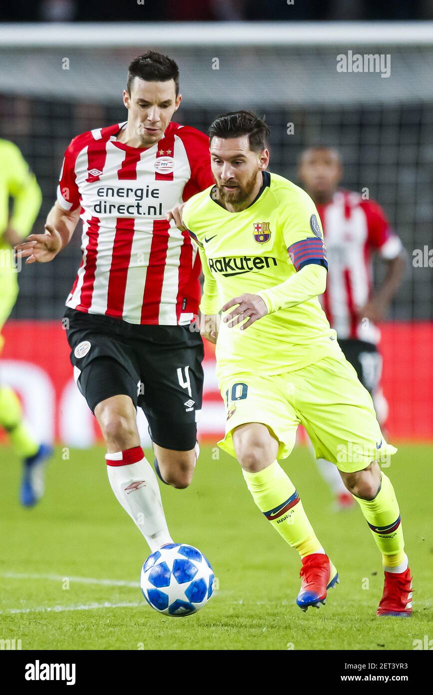 EINDHOVEN, PSV - Barcelona 1-2, football, Champions League, season 2018 ...