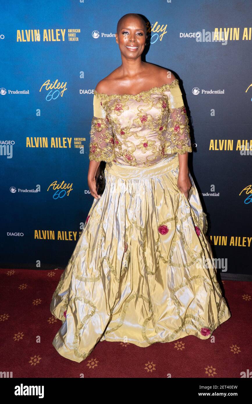 Sindra Smith attends the 2018 Alvin Ailey 60th Anniversay Opening Night ...