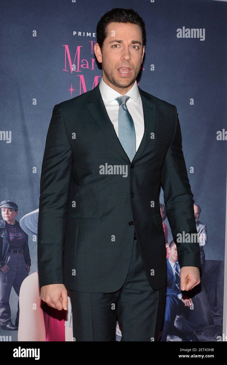 Actor Zachary Levi attends the 'The Marvelous Mrs. Maisel' New York ...