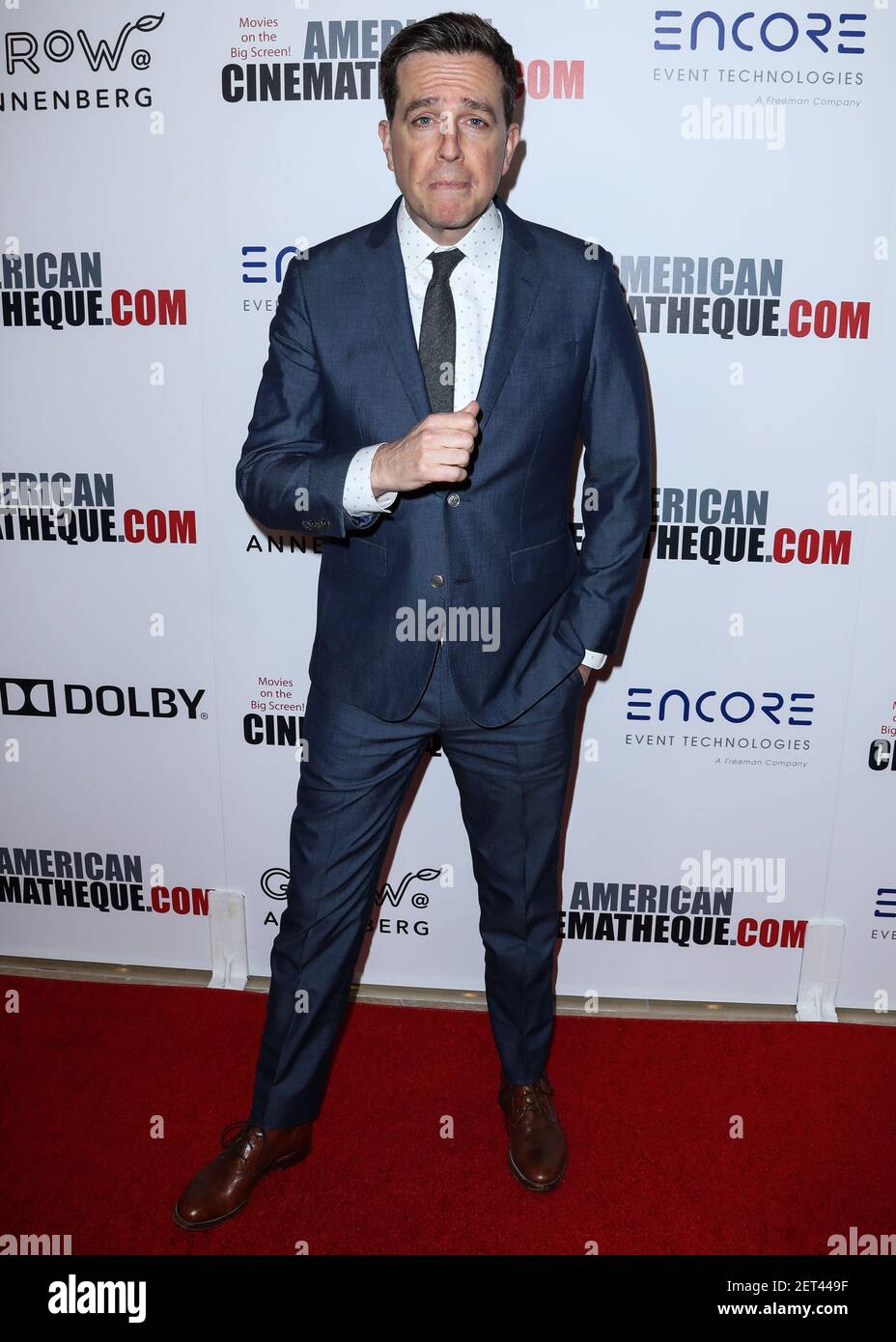 BEVERLY HILLS, LOS ANGELES, CA, USA - NOVEMBER 29: Ed Helms arrives at ...