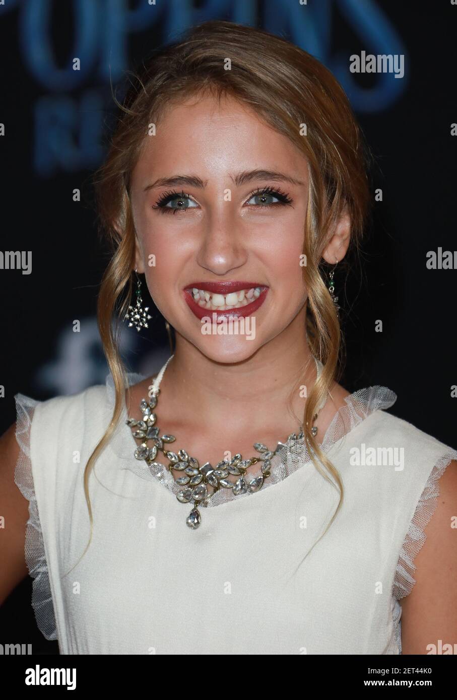 Ava Kolker at the Disney's 'Mary Poppins Returns' Los Angeles Premiere ...