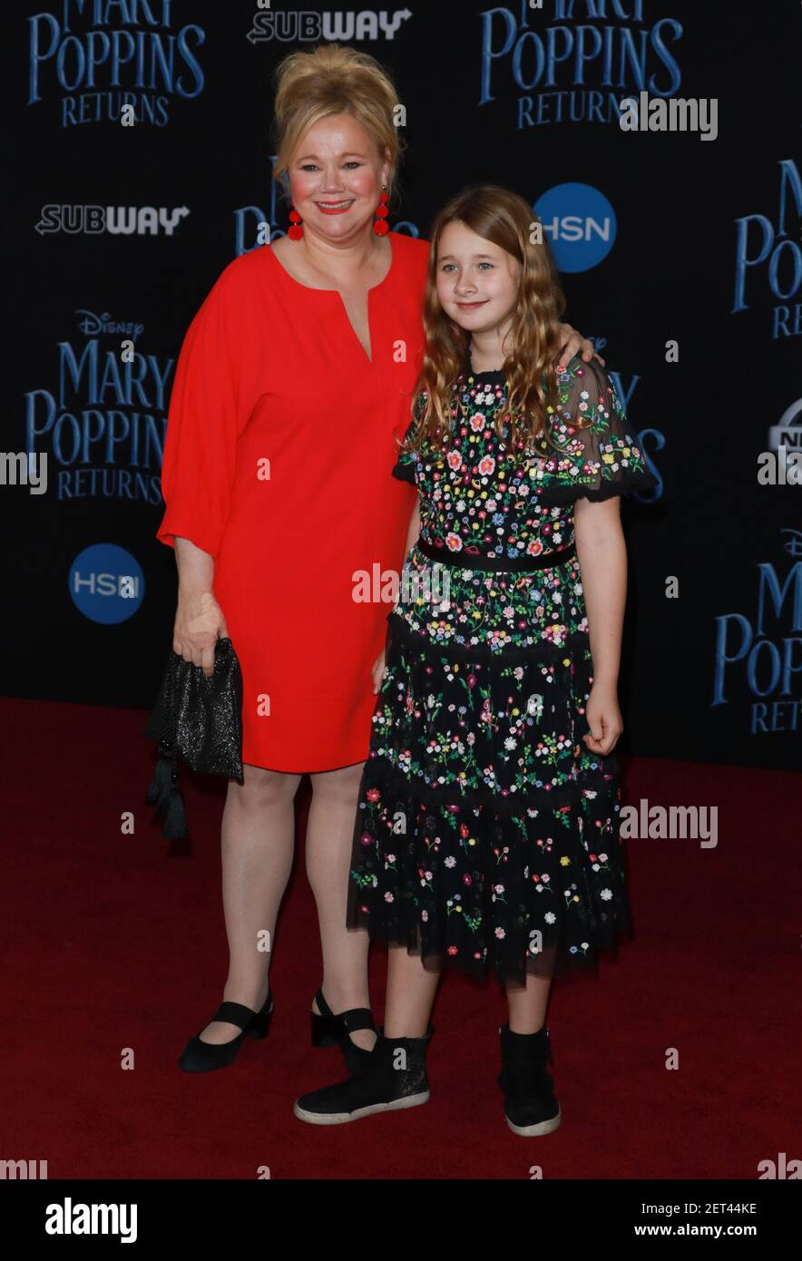 Caroline Rhea and Ava Rhea at the Disney's 'Mary Poppins Returns' Los ...