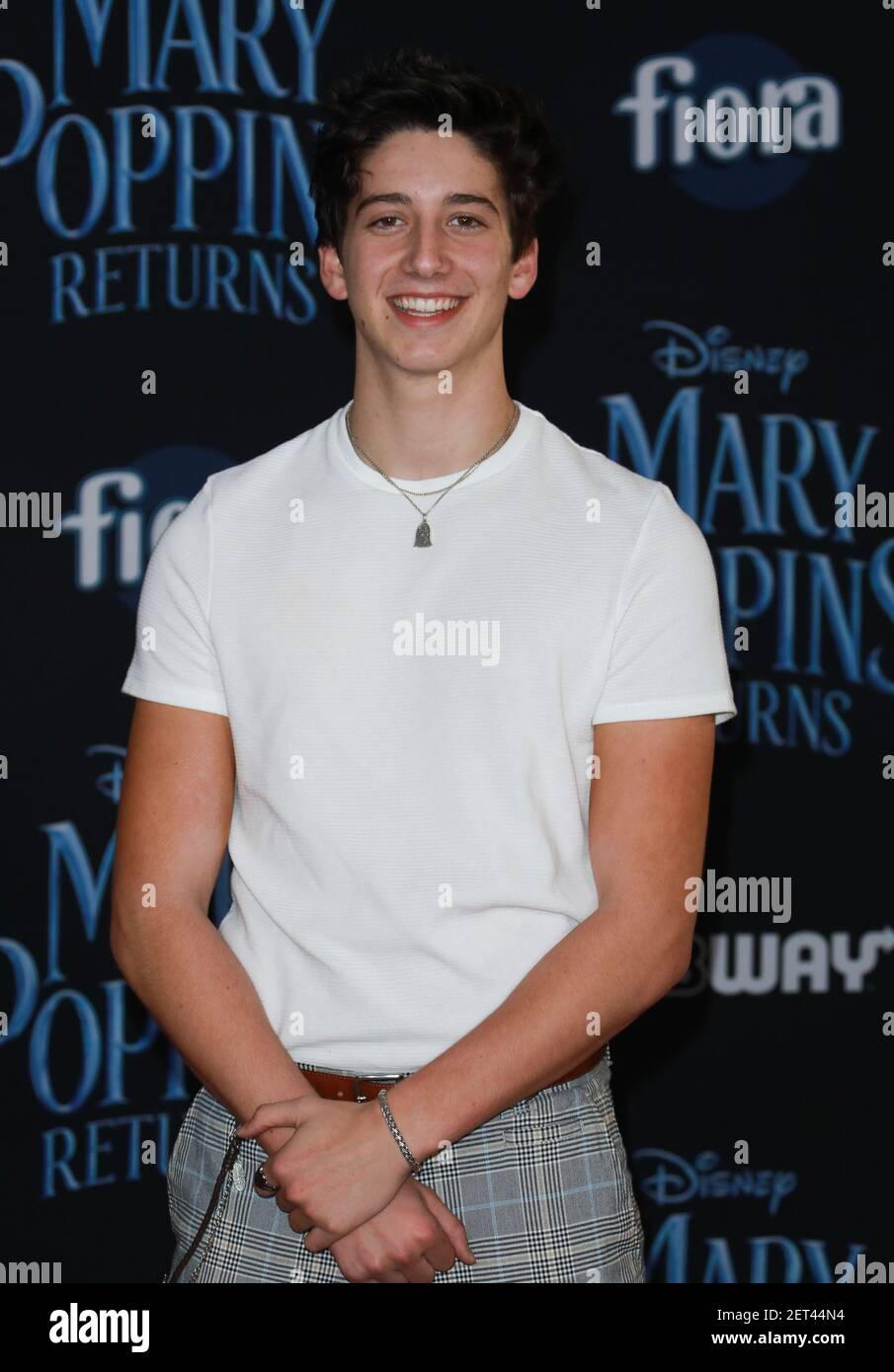 Milo Manheim at the Disney's 'Mary Poppins Returns' Los Angeles ...