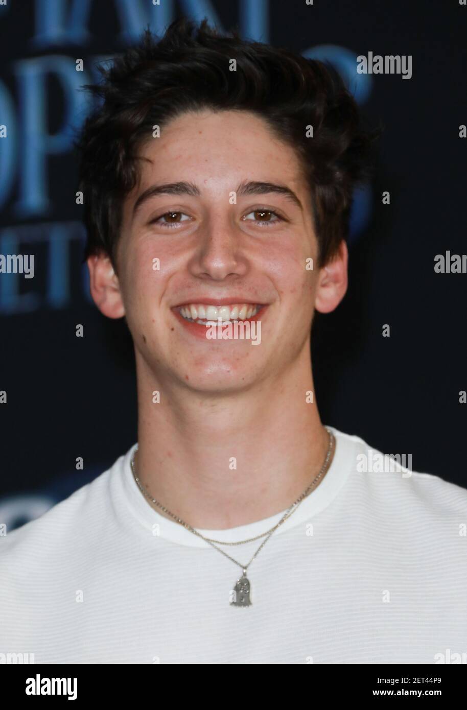 Milo Manheim at the Disney's 'Mary Poppins Returns' Los Angeles ...