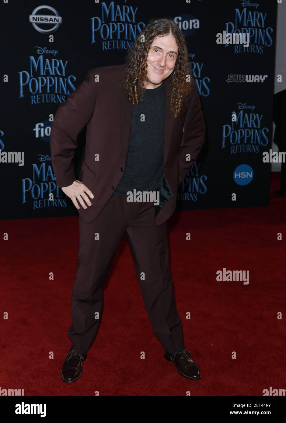 Al Yankovic at the Disney's 'Mary Poppins Returns' Los Angeles Premiere ...