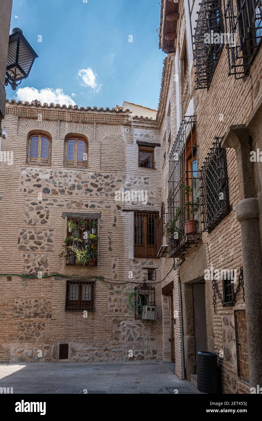Ancient architecture in the city of Toledo, Spain Stock Photo - Alamy