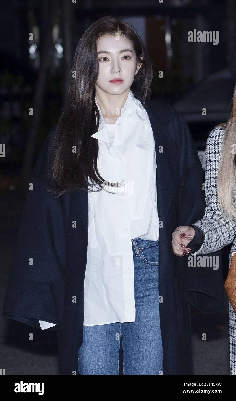 South Korean Irene, member of K-Pop girl group Red Velvet, arrived ...