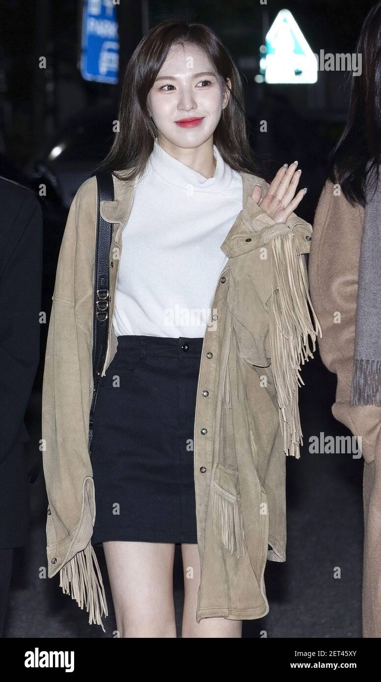 South Korean Wendy, member of K-Pop girl group Red Velvet, arrived ...