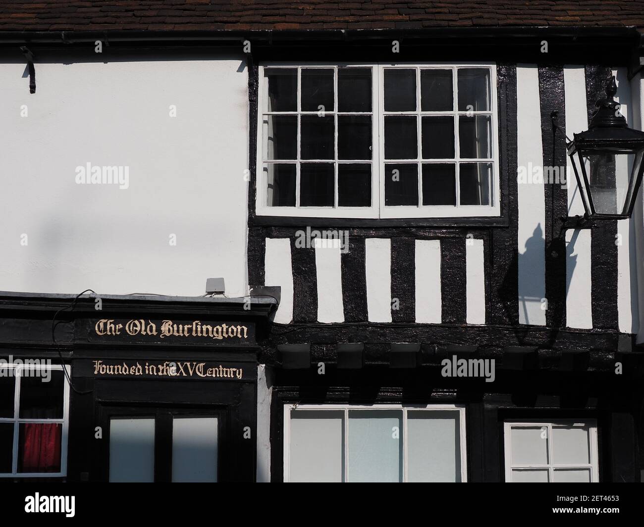 Half Timber Building Stock Photo - Alamy