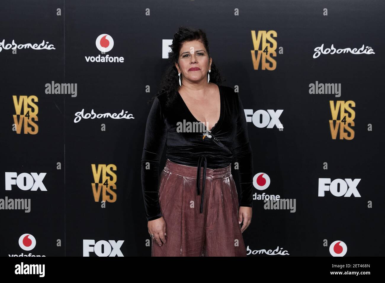 Laura Baena attends to Vis a Vis season 4 premiere at Callao City ...