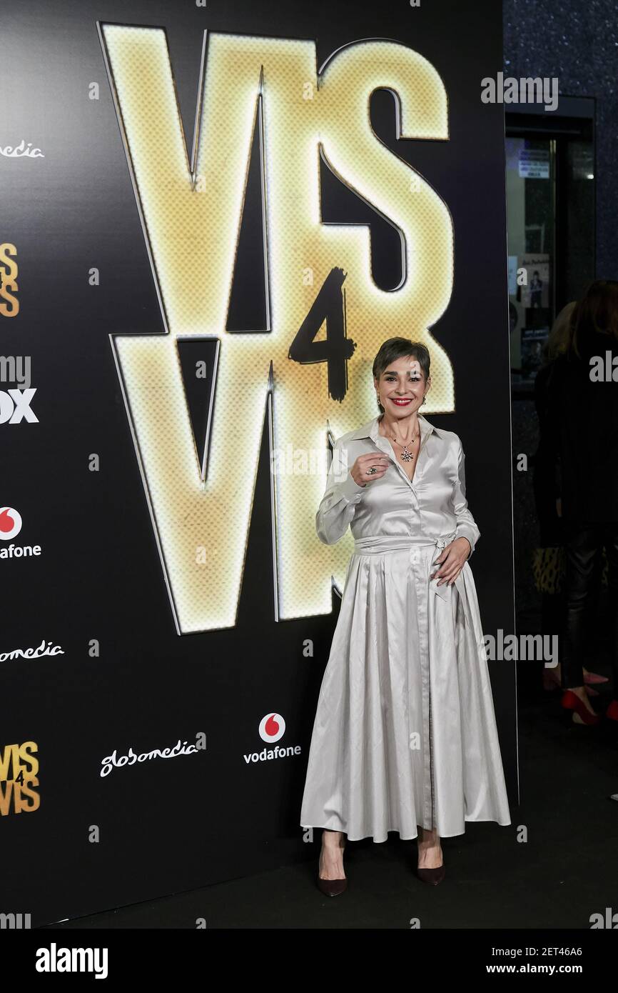 Maria Isabel Diaz attends to Vis a Vis season 4 premiere at Callao City ...