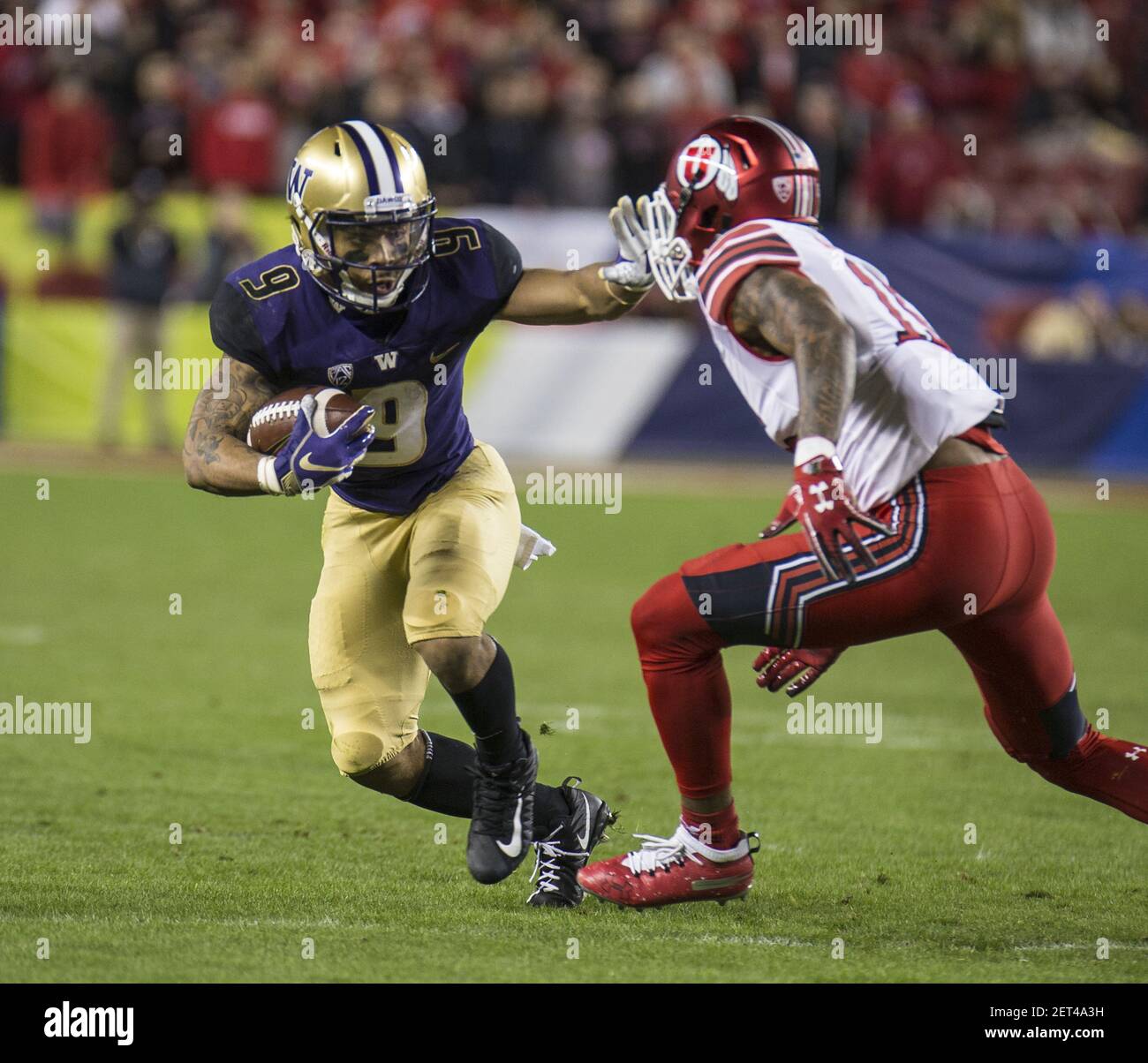 Nov 30 2018 Santa Clara, CA U.S.A Washington running back Myles Gaskin ...