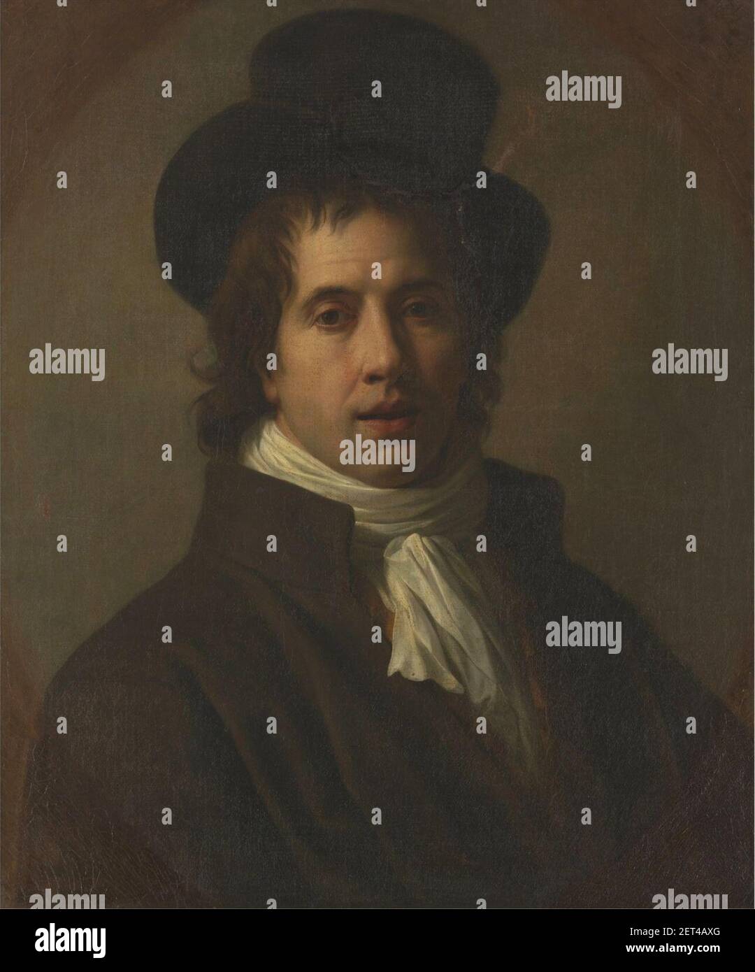 Jean Charles Nicaise Perrin - Autoportrait Stock Photo - Alamy