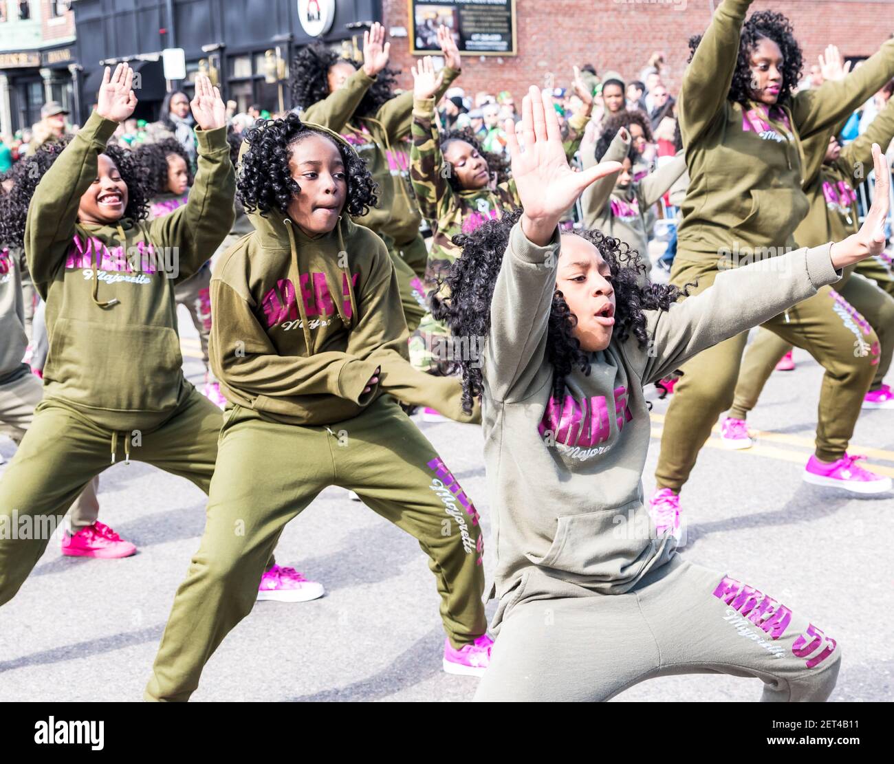 Area 51 majorette dance team hi-res stock photography and images - Alamy