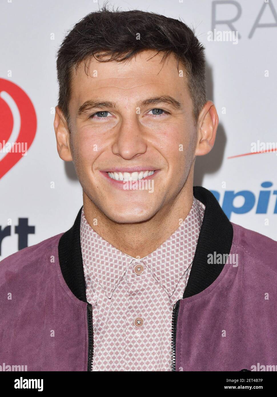 Blake Horstmann arrives at the KIIS FM's iHeartRadio Jingle Ball 2018 ...