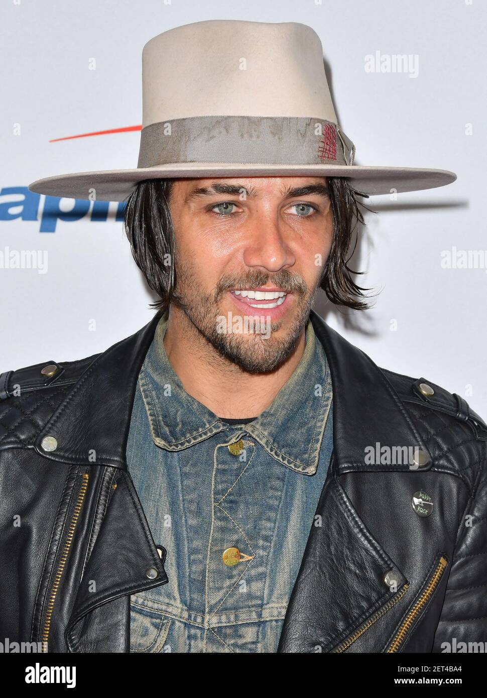 Justin Bobby arrives at the KIIS FM's iHeartRadio Jingle Ball 2018 held ...