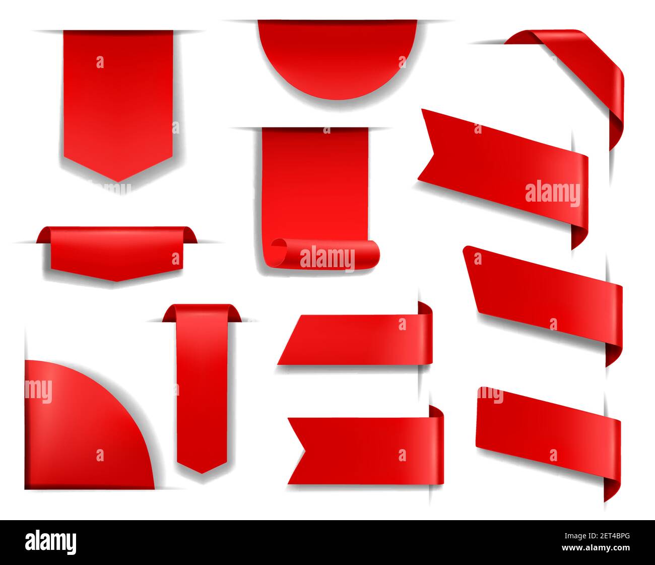 Narrow flag Stock Vector Images - Alamy