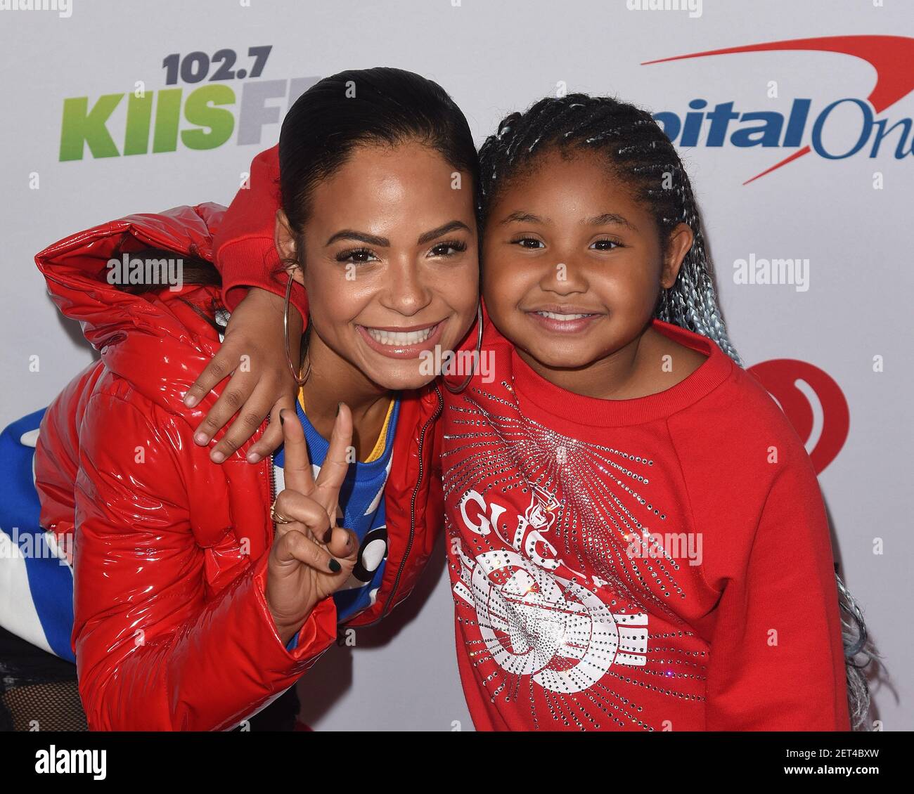 Christina milian and daughter hi-res stock photography and images - Alamy