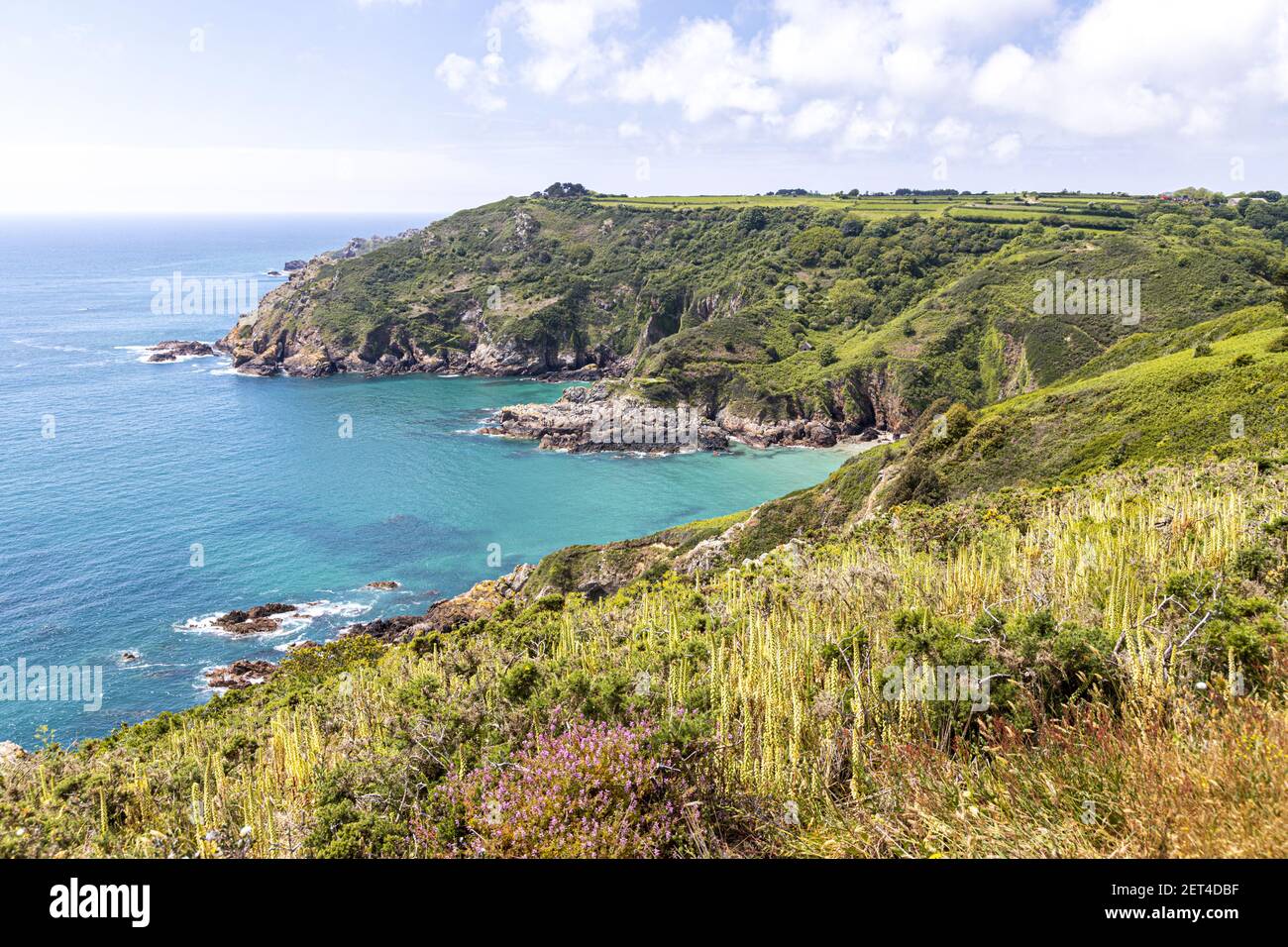 Petit bôt bay guernsey hi-res stock photography and images - Alamy