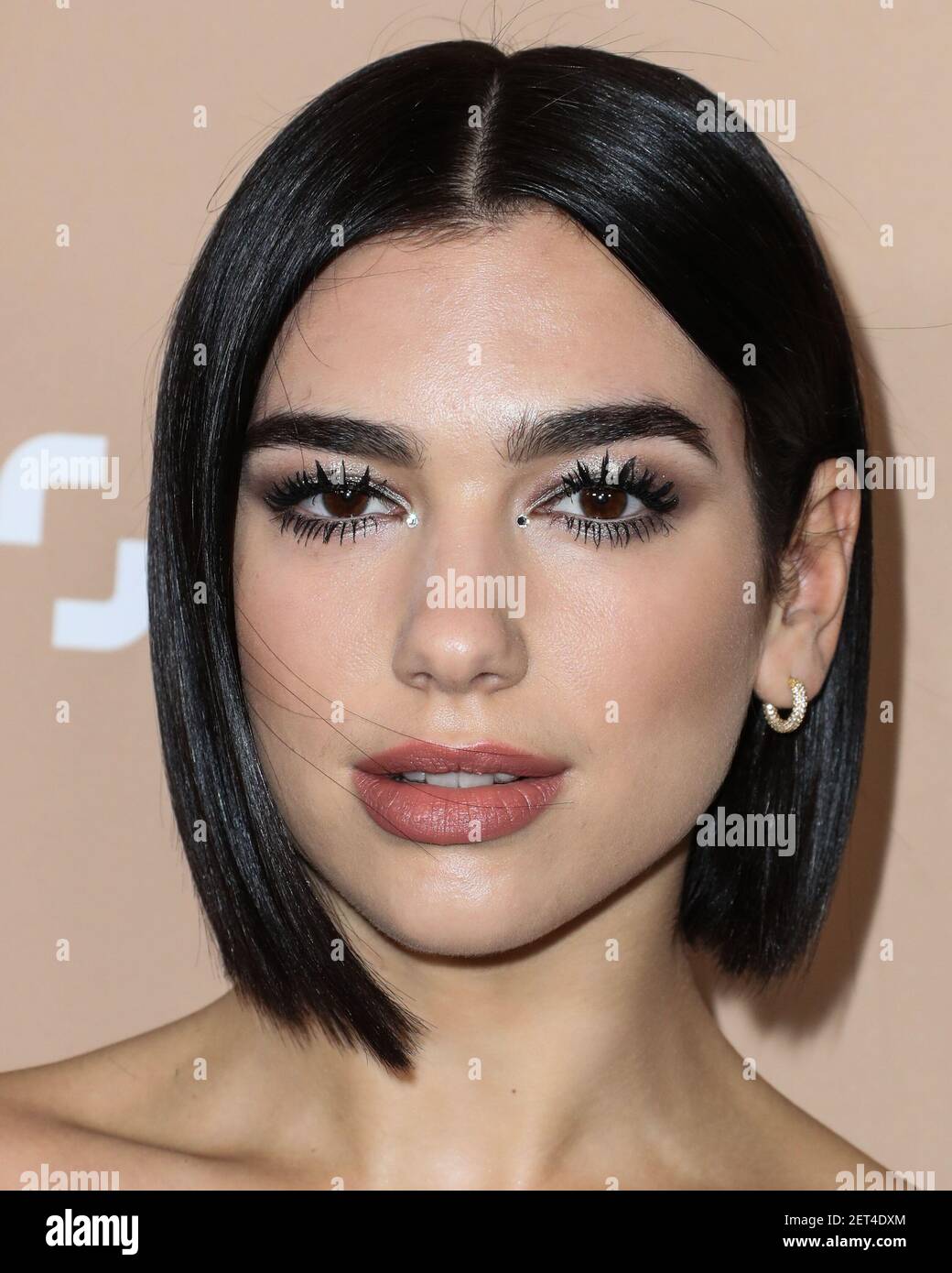 WEST HOLLYWOOD, LOS ANGELES, CA, USA - DECEMBER 01: Singer Dua Lipa ...