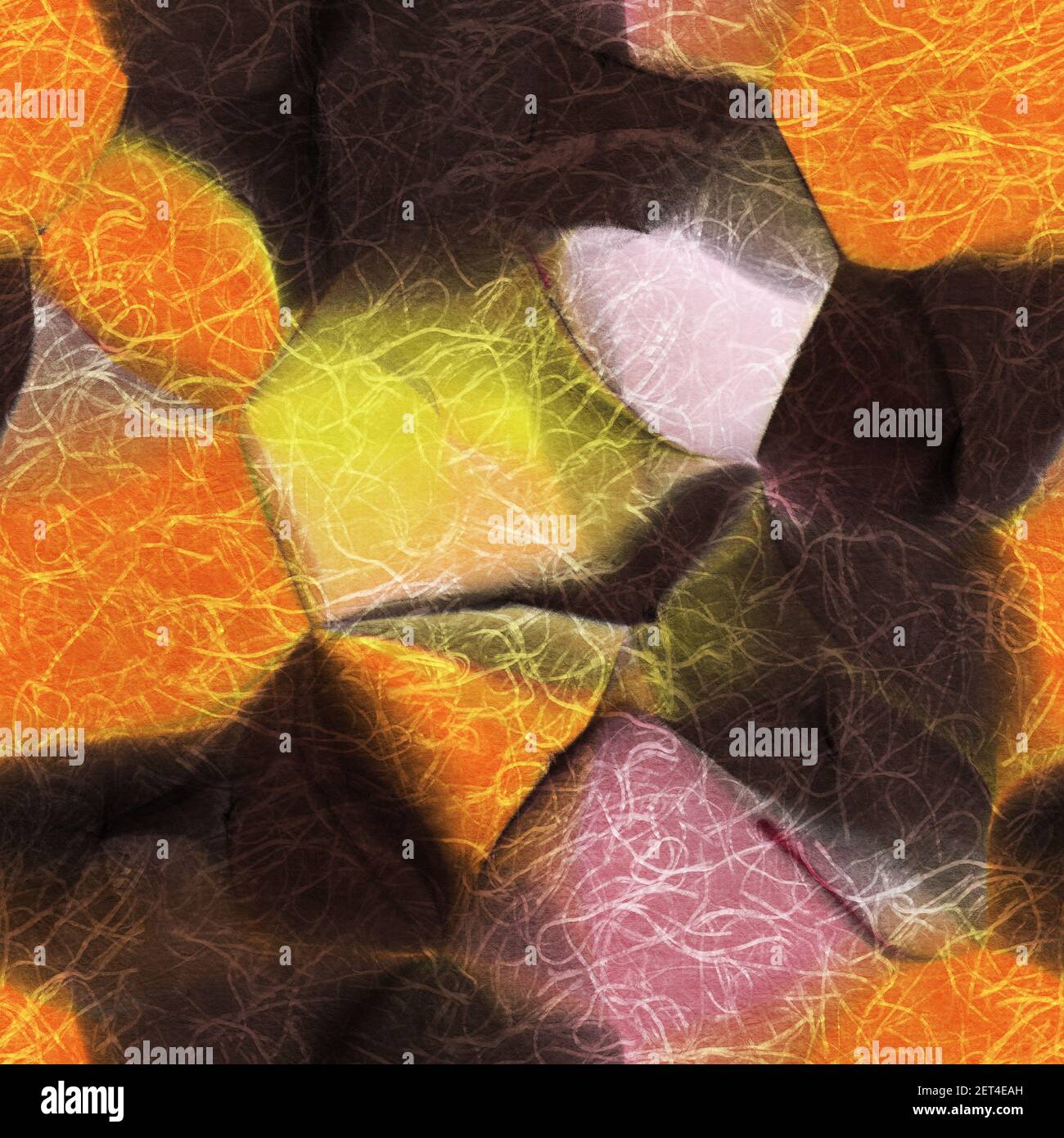 Seamless abstract blobs of color paper texture Stock Photo - Alamy