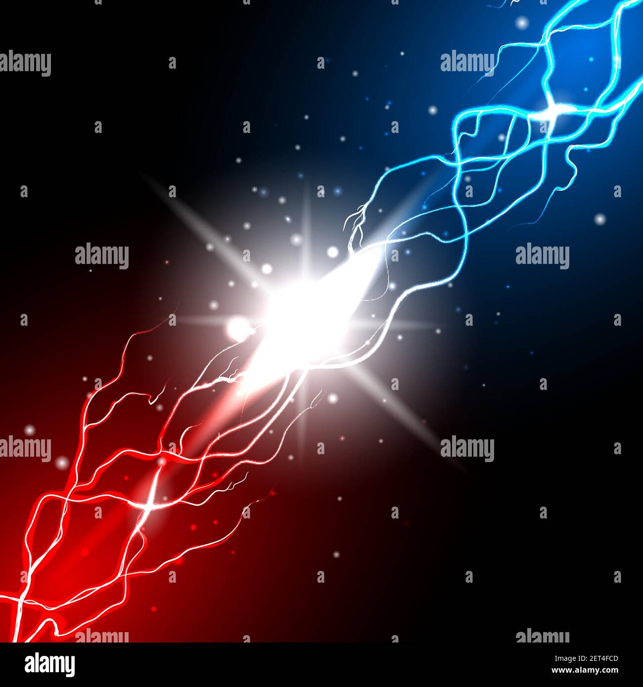 Lightnings challenge background Stock Vector Image & Art - Alamy