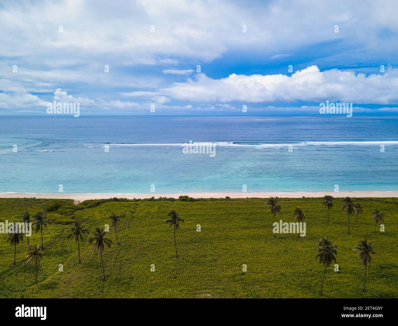Aerial view of Torok beach, Lombok, Indonesia Stock Photo - Alamy