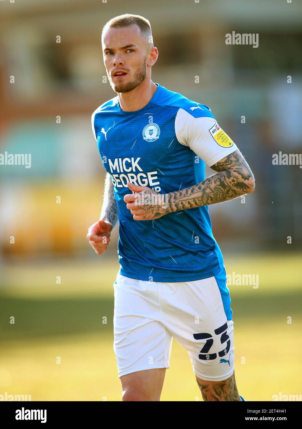 Peterborough United's Joe Ward during the Sky Bet League One match at ...