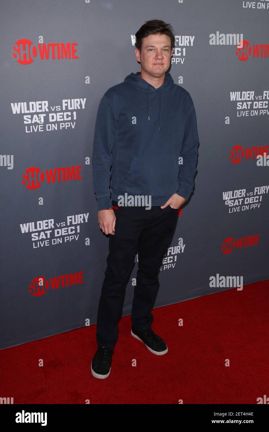 Brett Johnson attends the Showtime PPV Heavyweight Championship of the ...