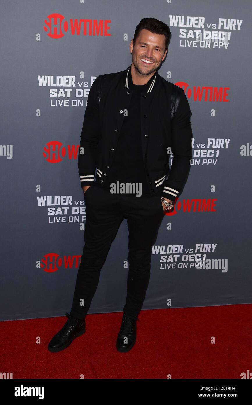 Mark Wright attends the Showtime PPV Heavyweight Championship of the ...