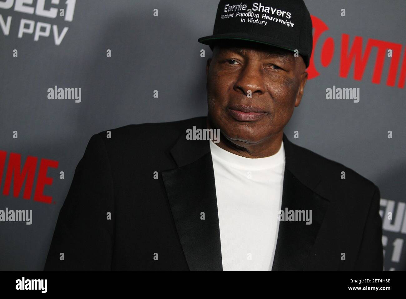 Earnie Shavers attends the Showtime PPV Heavyweight Championship of the ...