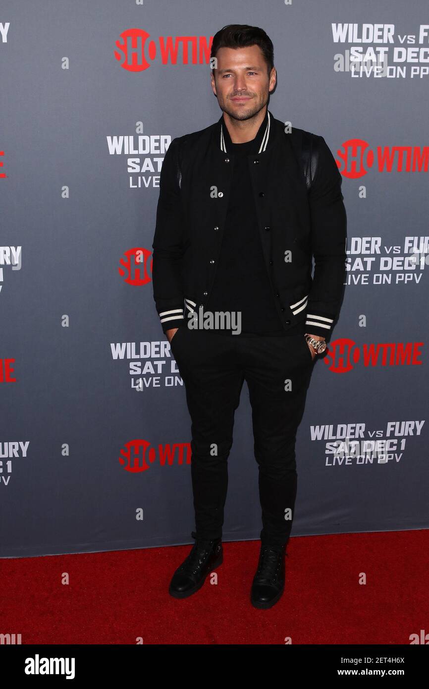 Mark Wright attends the Showtime PPV Heavyweight Championship of the ...