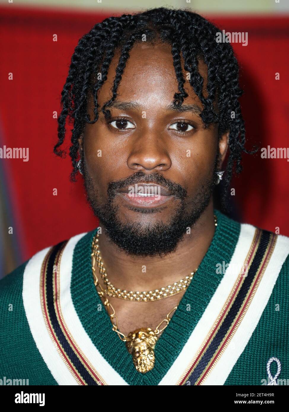 WESTWOOD, LOS ANGELES, CA, USA - DECEMBER 01: Actor Shameik Moore ...