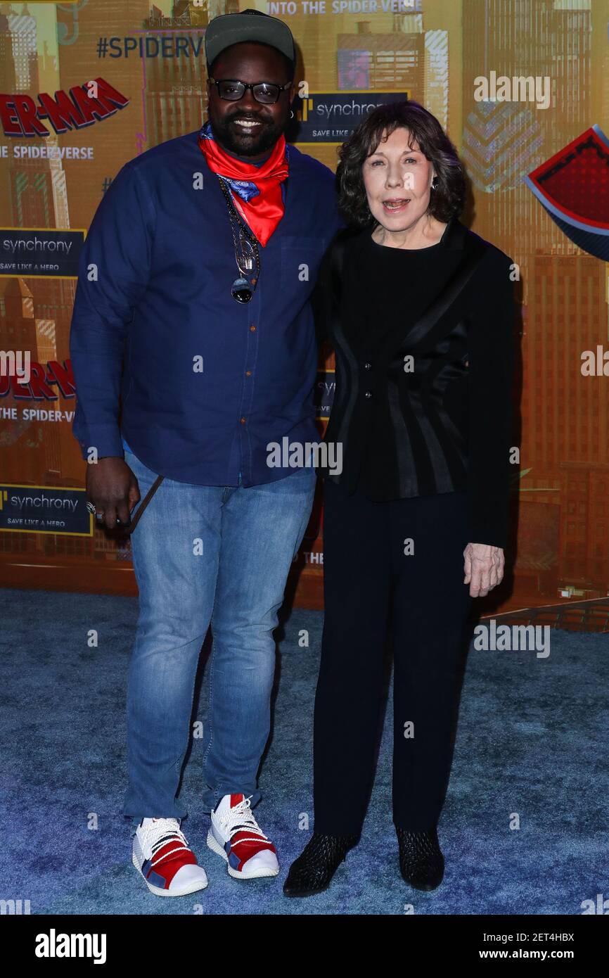 WESTWOOD, LOS ANGELES, CA, USA - DECEMBER 01: Actors Brian Tyree Henry ...