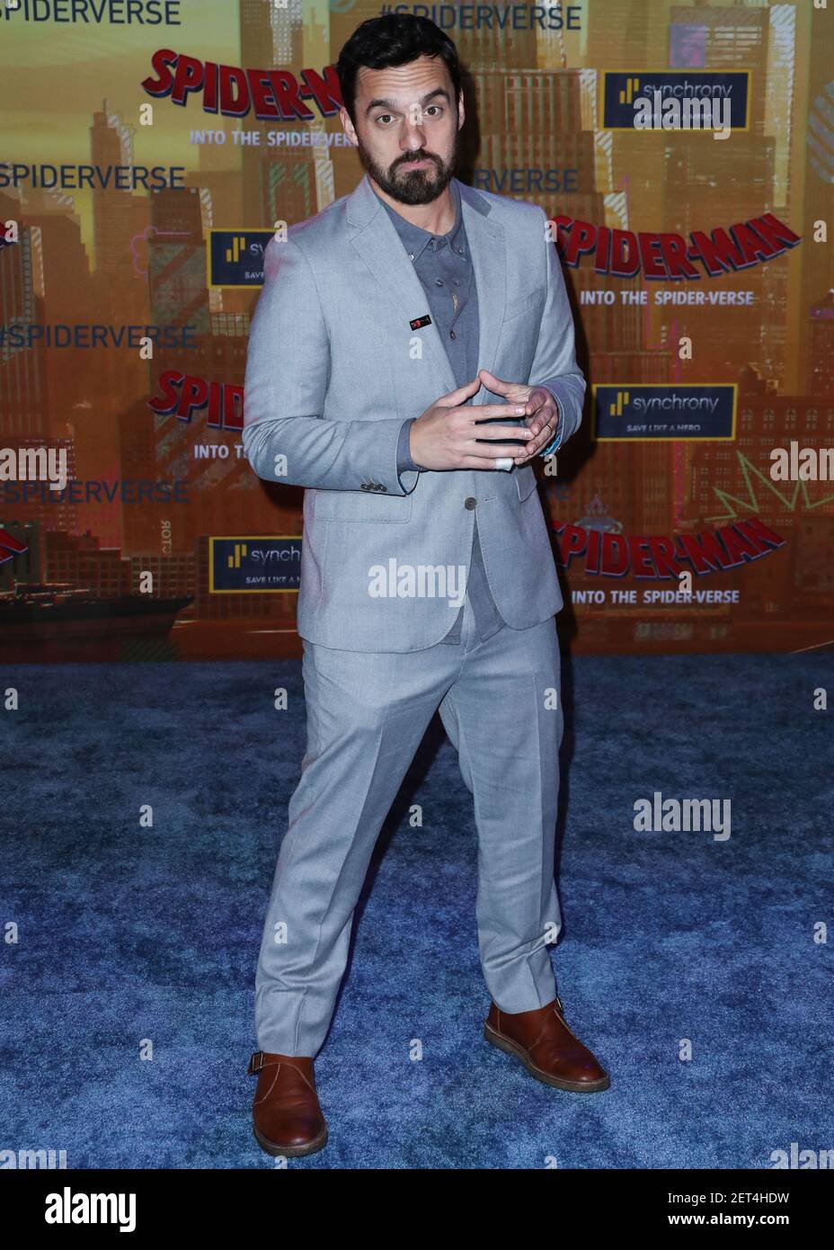 WESTWOOD, LOS ANGELES, CA, USA - DECEMBER 01: Actor Jake Johnson ...