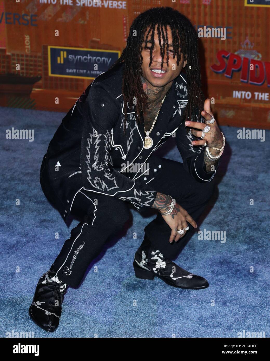 WESTWOOD, LOS ANGELES, CA, USA - DECEMBER 01: Rapper Swae Lee aka ...