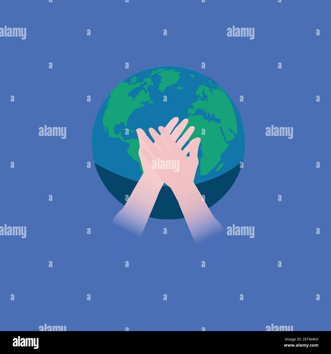 Earth covering Stock Vector Images - Alamy