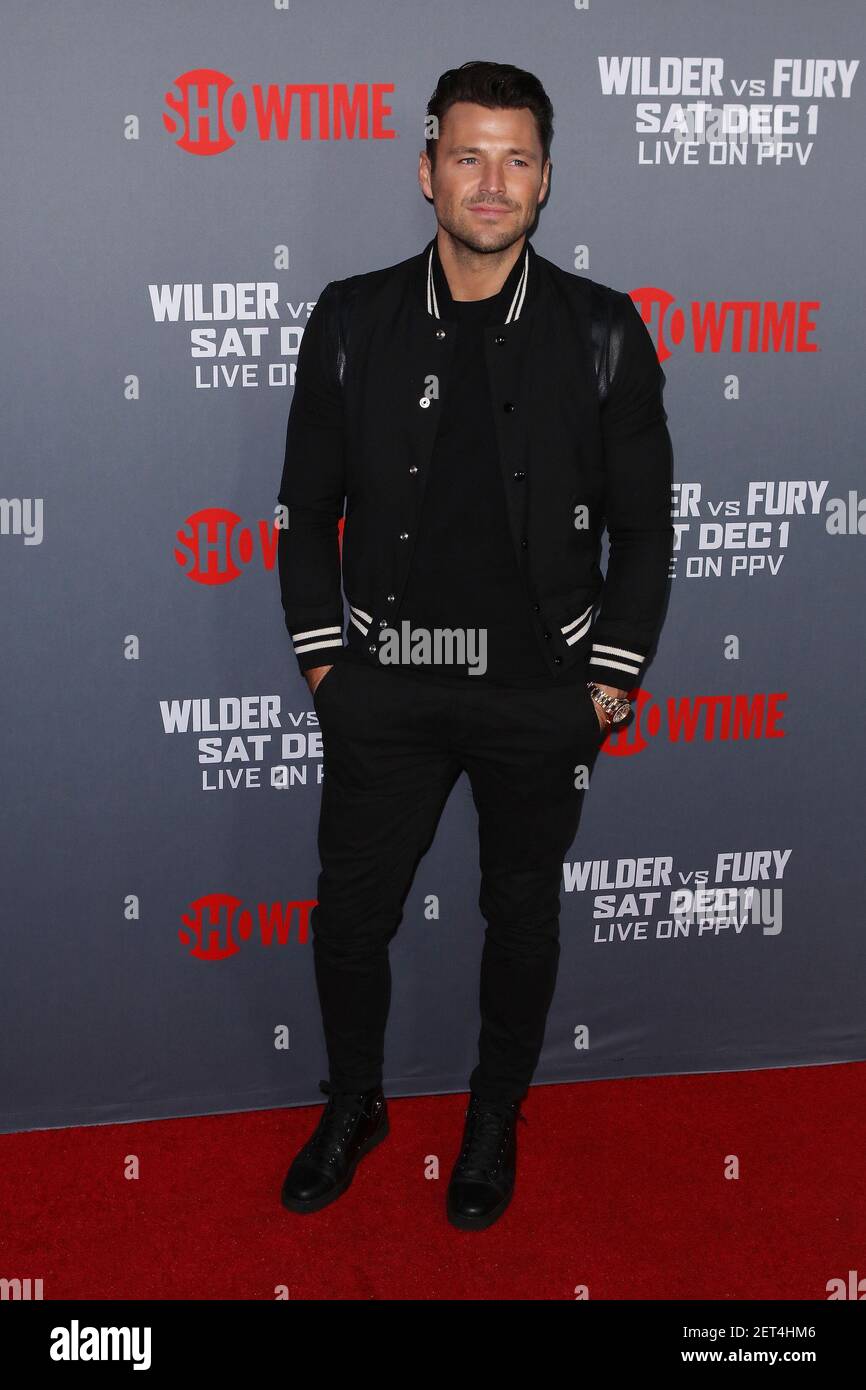 Mark Wright attends the Showtime PPV Heavyweight Championship of the ...